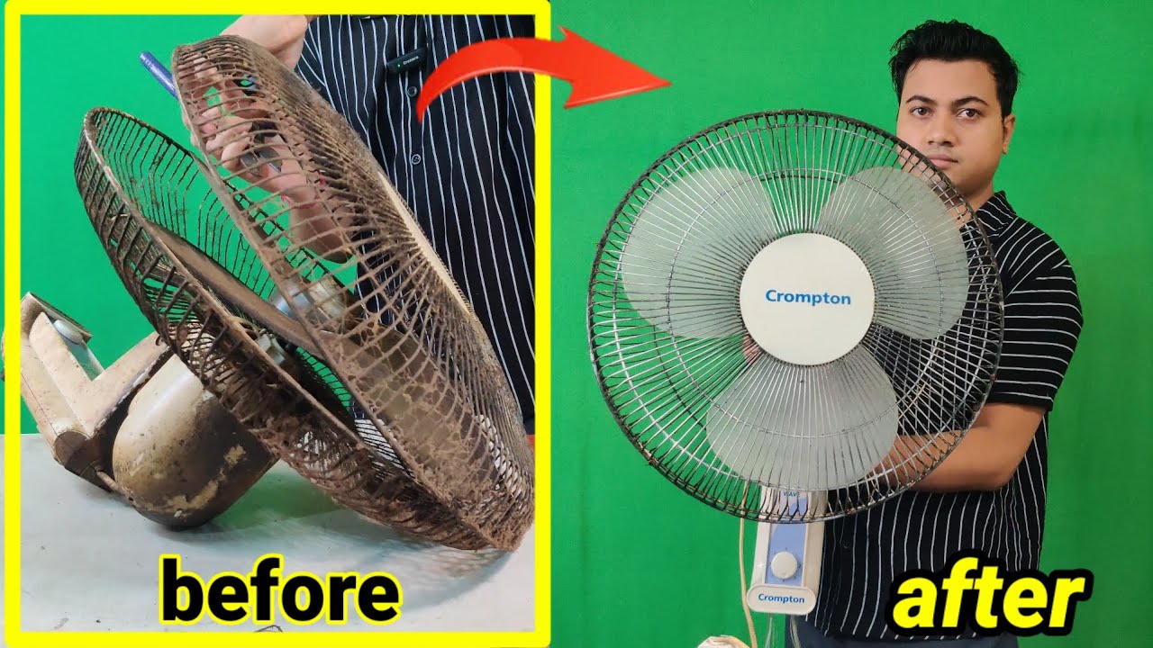 Wall Fan Repair And service - YouTube