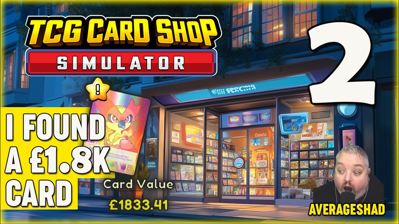 I Found A £1,800 Tetramon Card | TCG Card Shop Simulator | EP02 | Lets ...