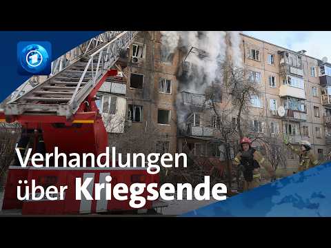Neue Gespräche über Frieden in der Ukraine – Russland greift weiter an