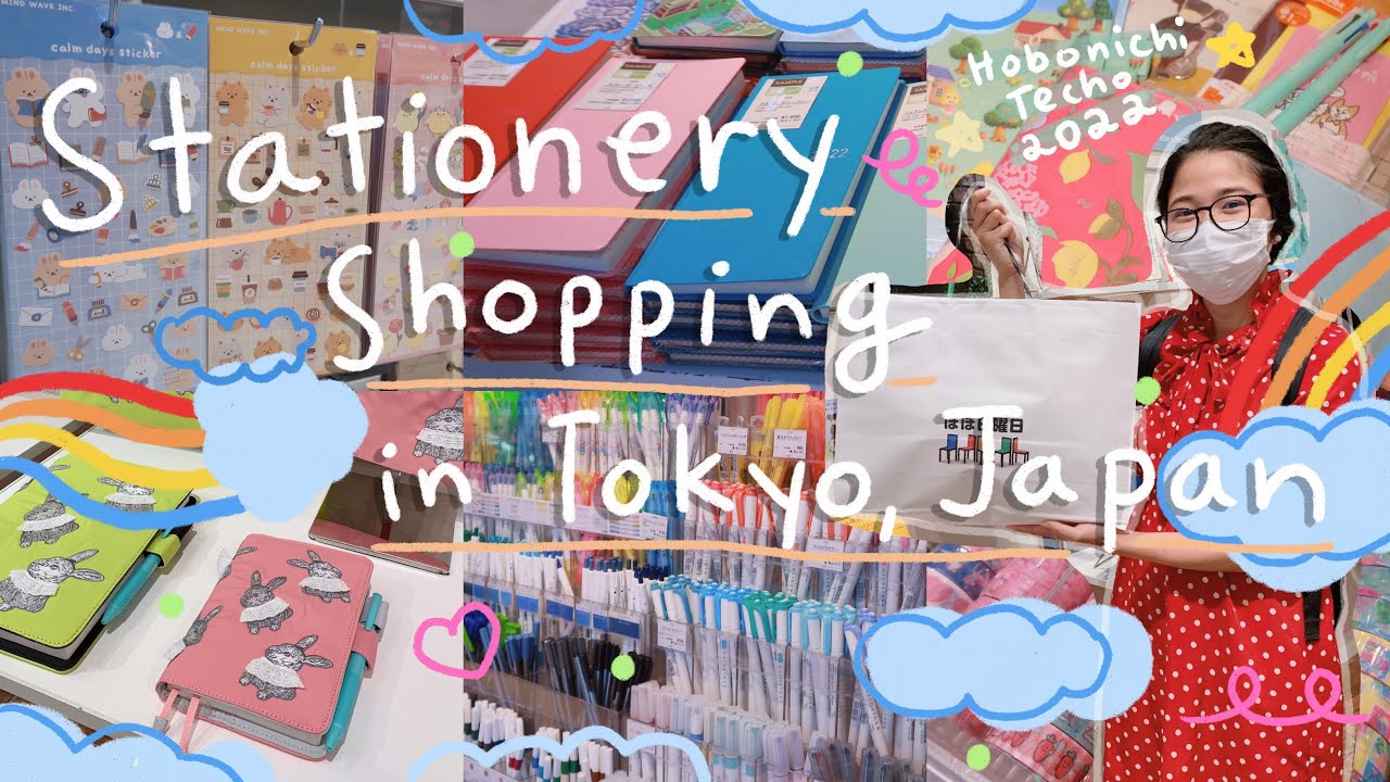 Hobonichi Techo 2022 Haul + Stationery Shop Tour in Tokyo (LoFT Shibuya ...