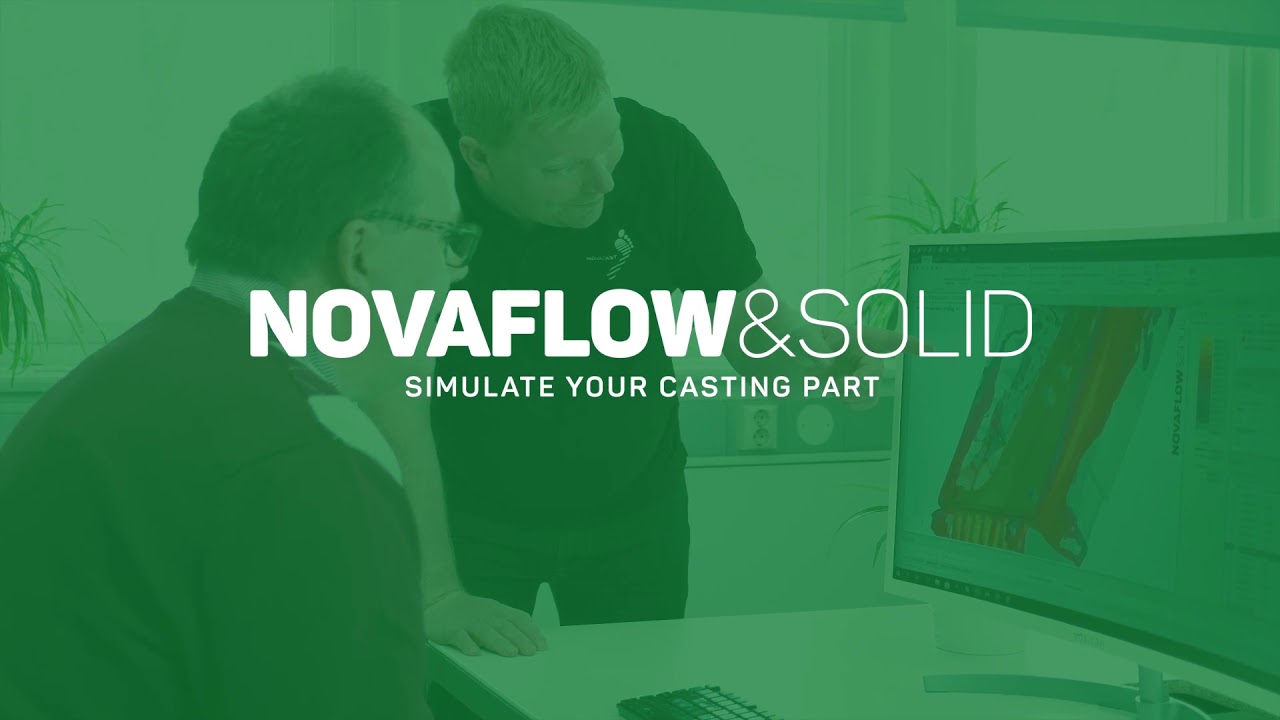 NovaCast's product ensemble - casting simulation - YouTube