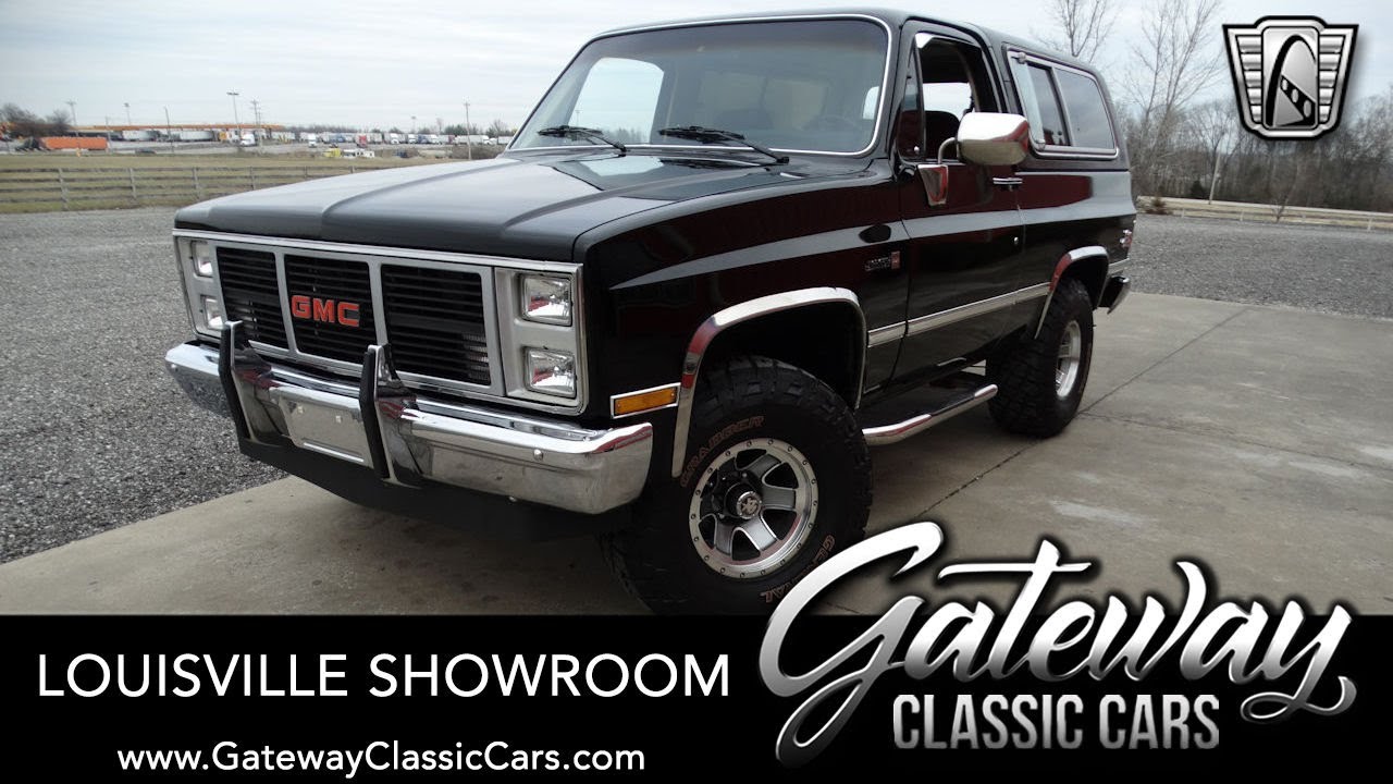 1986 GMC K1500 Jimmy, Gateway Classic Cars Louisville 2307 LOU - YouTube