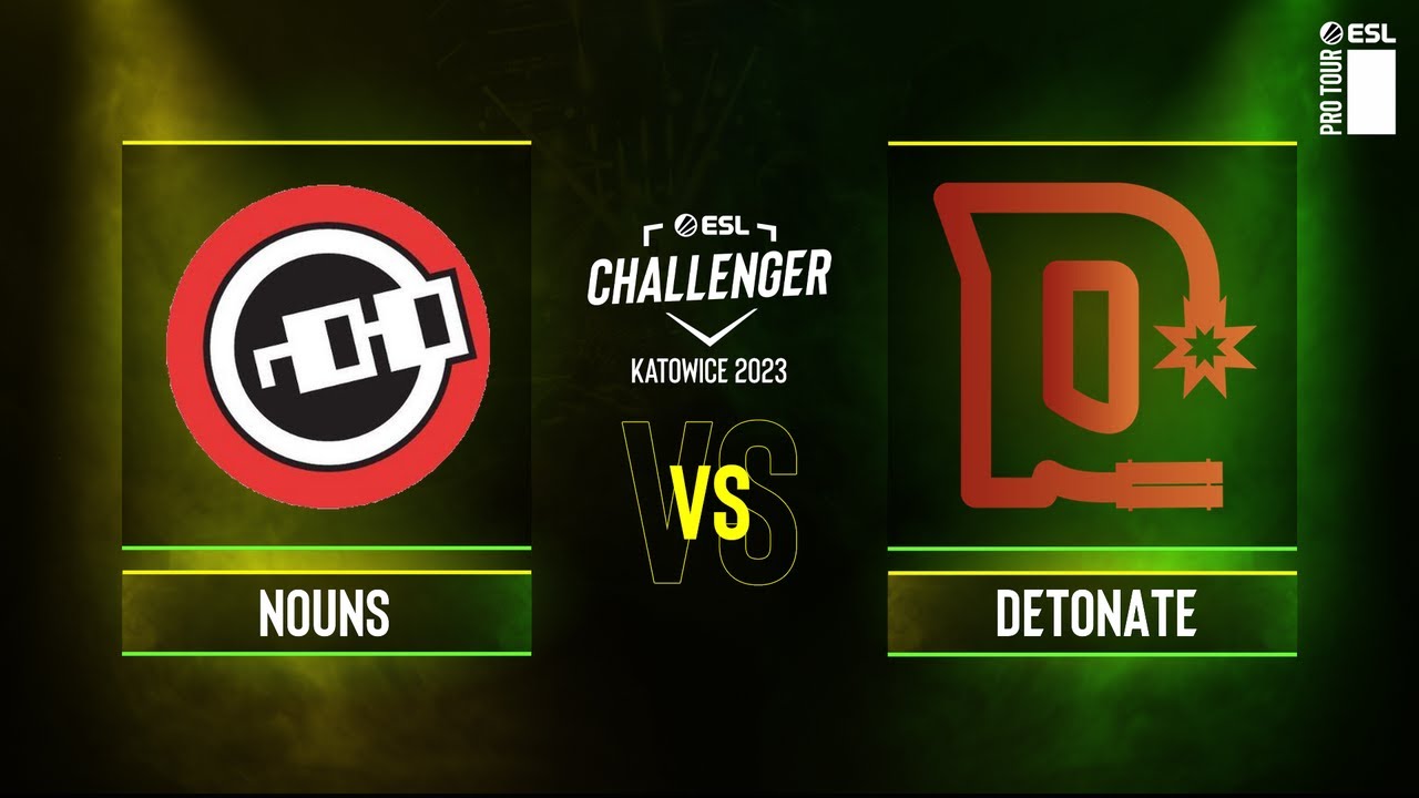 Nouns vs. Detonate - Map 3 [Overpass] - ESL Challenger Katowice 2023 NA ...