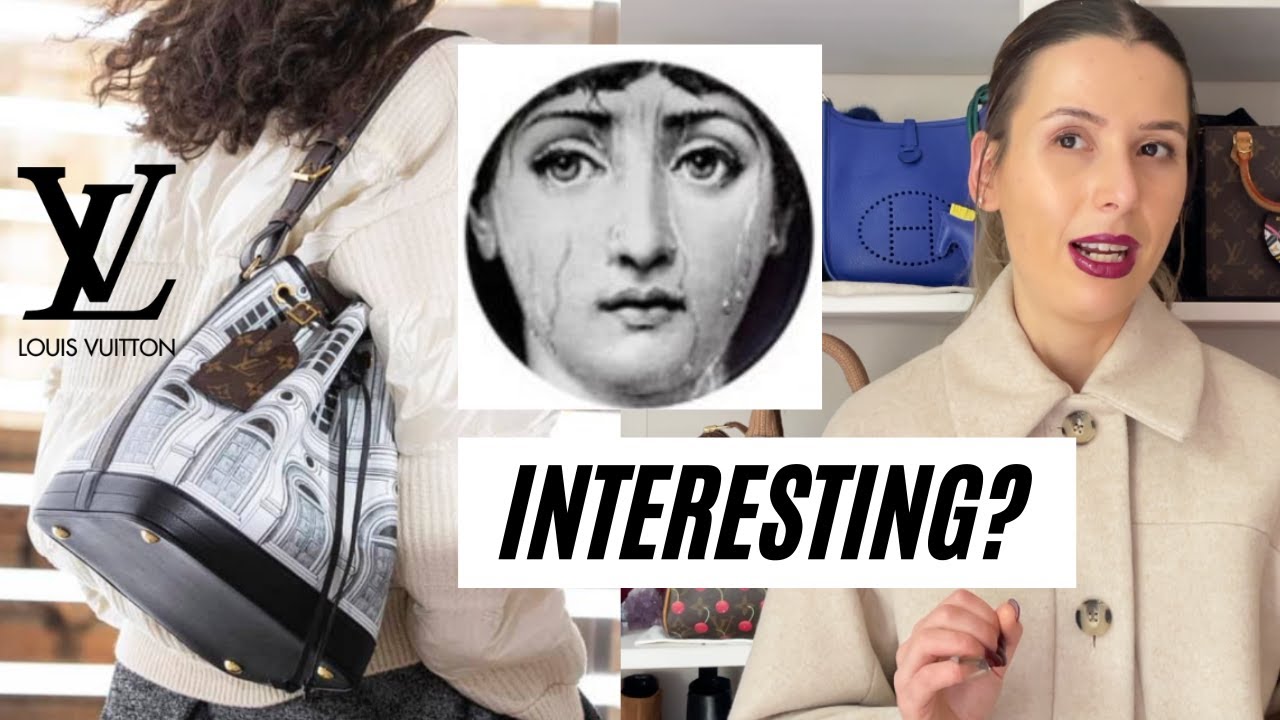 New LOUIS VUITTON X FORNASETTI colab Fall- Winter 2021 HANDBAGS ...