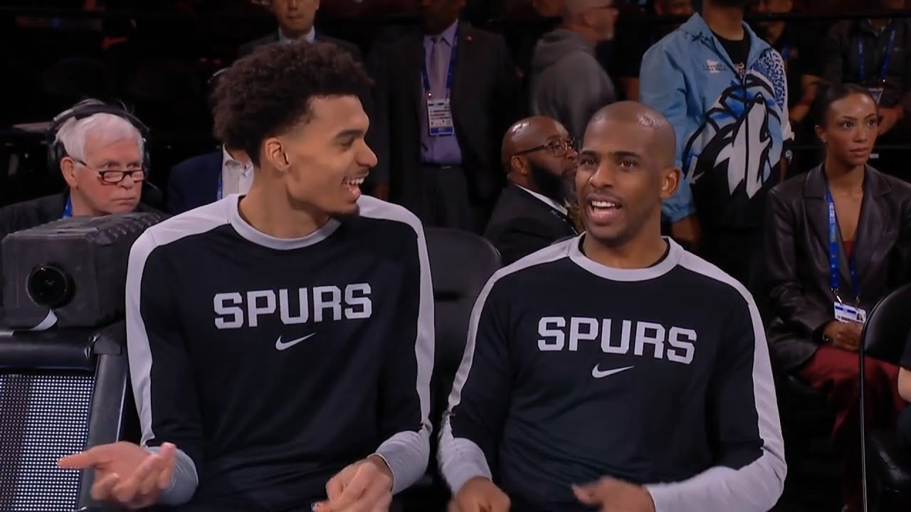 Wemby and CP3 get booed and disqualified after cheating in Skills ...