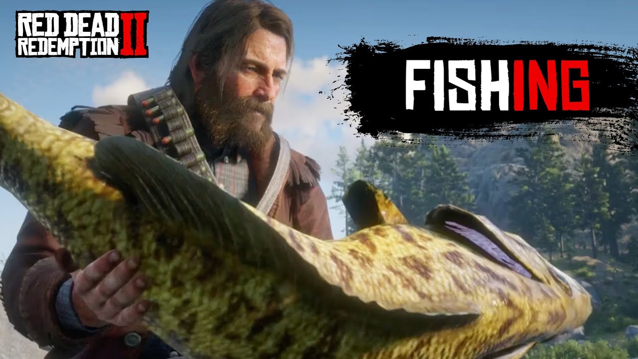 Red Dead Redemption 2 || Fishing with Dutch and Hosea || Arthur || Pro ...