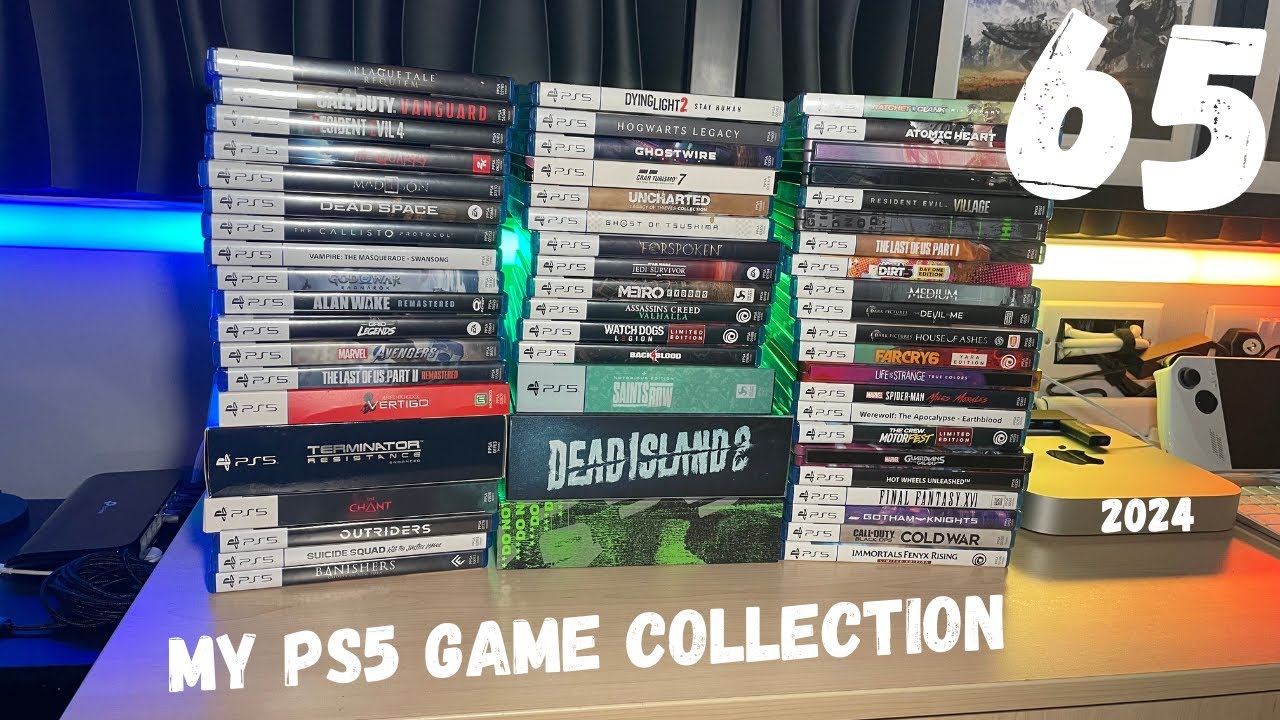 My Playstation 5 Game COLLECTION 2024 - YouTube