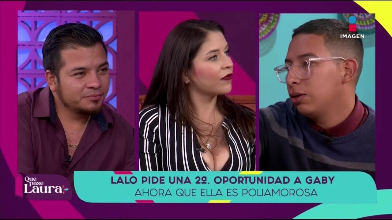 'Mi pareja quiere que me abra al poliamor' | Que Pase Laura | Programa Completo - YouTube