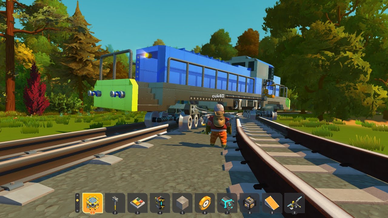 scrap mechanic train mobs MOMENTO - DEJA VU - YouTube