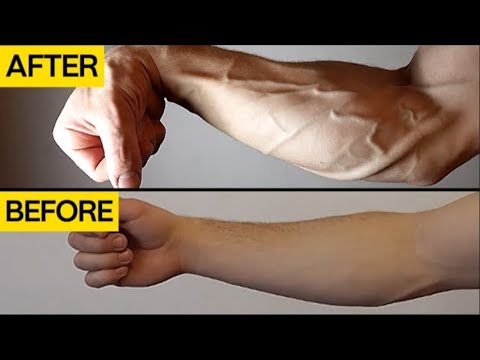 Getting big forearms, home exercises for forearms at home - YouTube
