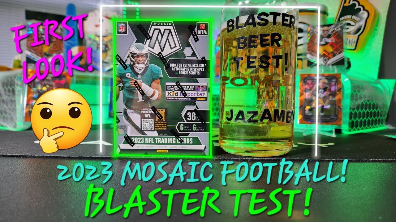 PANINI ERROR PACK! BLASTER TEST! 2023 MOSAIC FOOTBALL BLASTER BOX ...