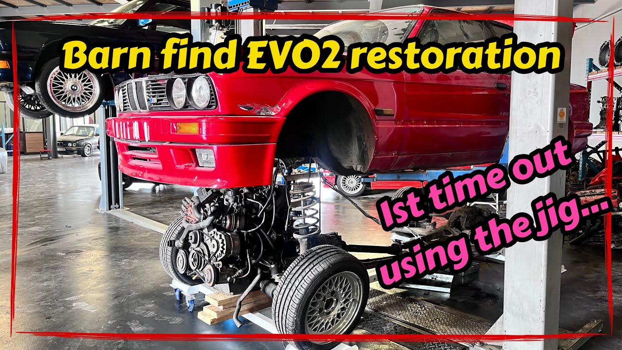 BMW E30 325is EVO2 - barn find restore - YouTube
