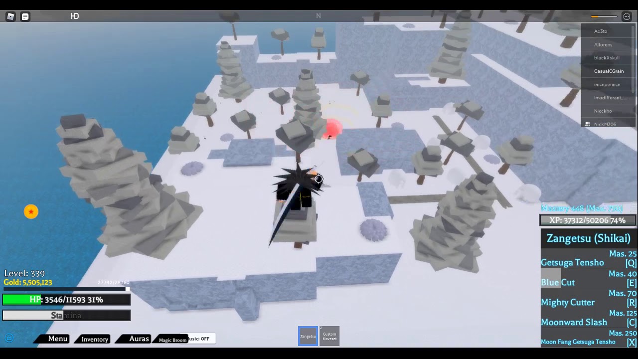 Project X Zangetsu Guide! (Along with some grimoire purchases and map ...