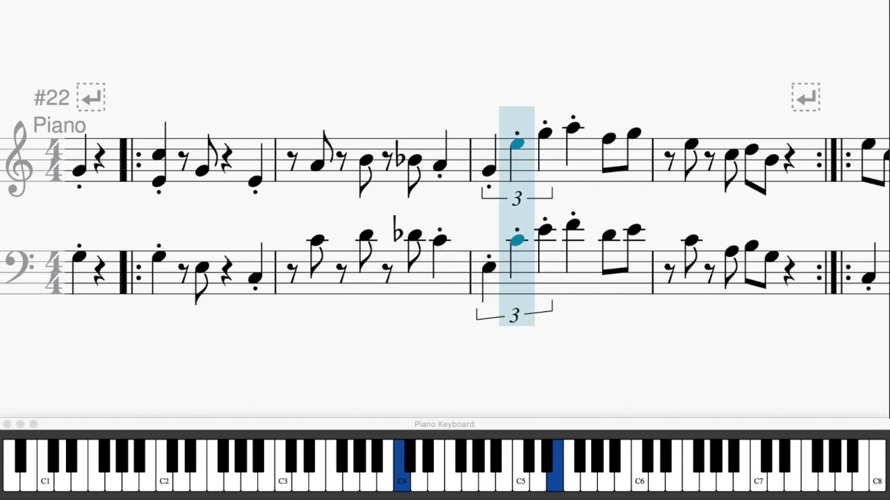 Super Mario Bros. Theme Piano & Bass + TAB - YouTube