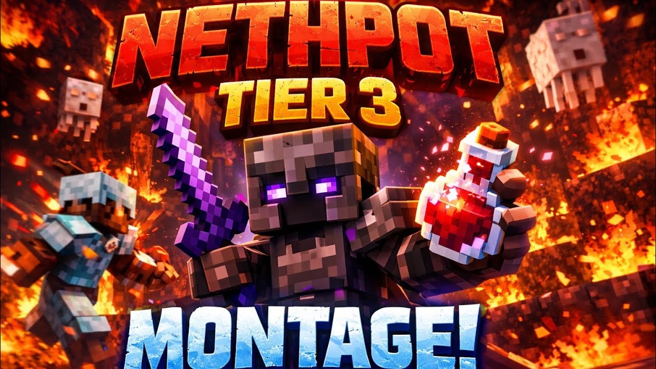 Tier 3 NETHPOT Highlights | Smooth PvP Montage - YouTube