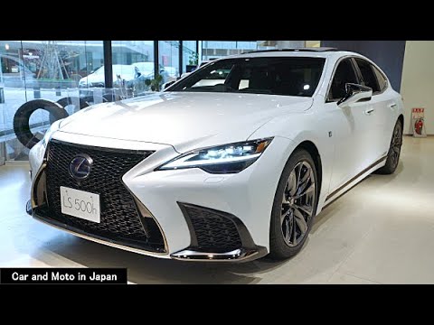 ( 4K ) Lexus LS500h F Sport : White - YouTube