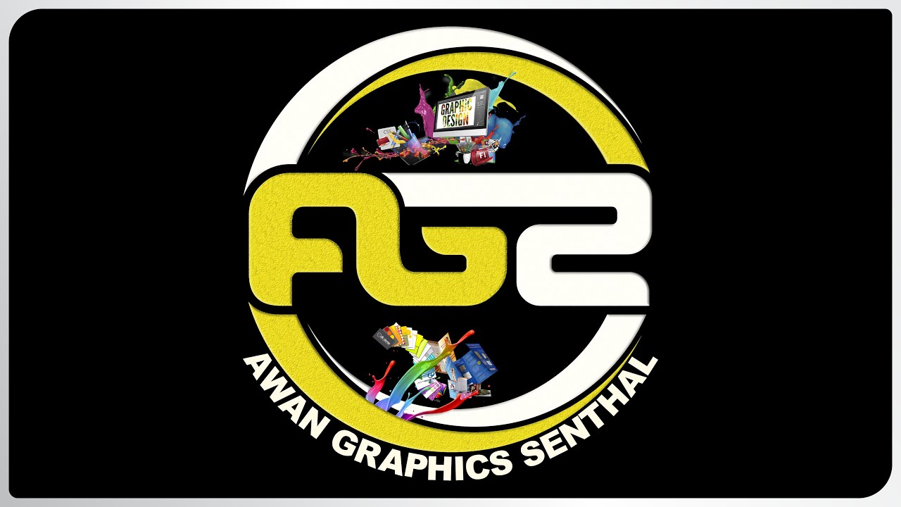 AGS Logo Design - Professional Logo Design in CorelDraw - YouTube