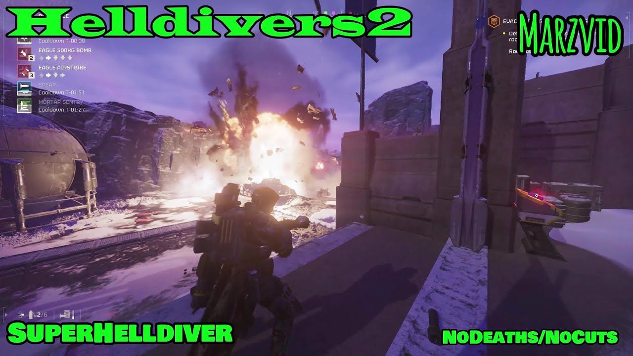 Helldivers 2 Defending Democracy with a strong right arm/ NoDeath ...