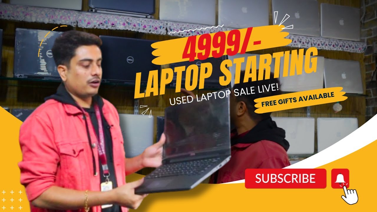 2ND HAND LAPTOP STARTING FROM 4999/- - YouTube