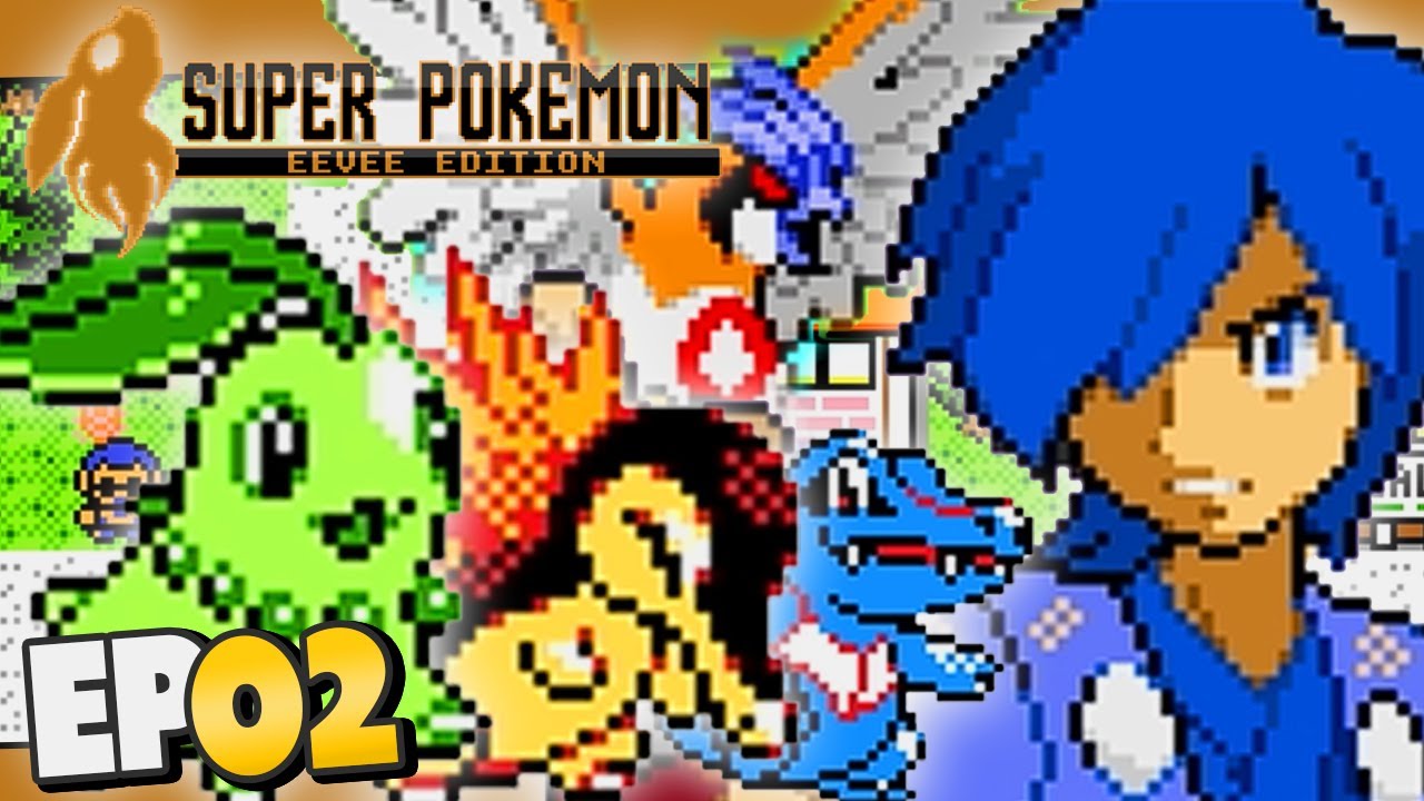 Super Pokemon Eevee Edition Part 2 CORRUPTED POKEMON Fan Game Gameplay ...