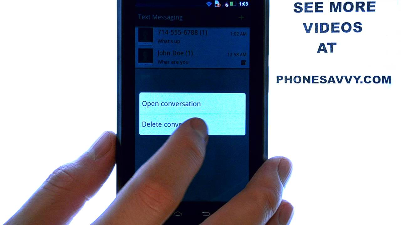 Motorola Droid 4 How Do I Delete Text Messages YouTube Motorola Droid 4 How Do I Delete Text Messages YouTube