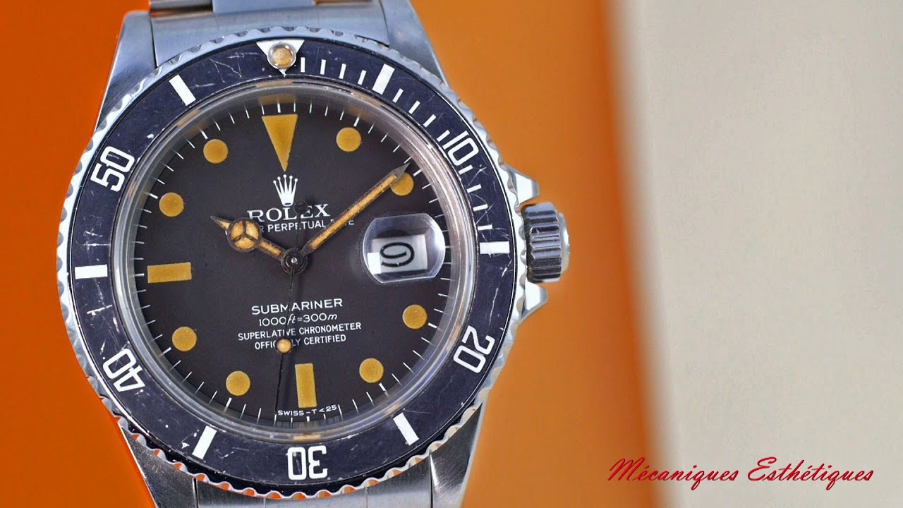 Rolex Submariner 16800 (1982) Fantastic transitional Sub with matte ...