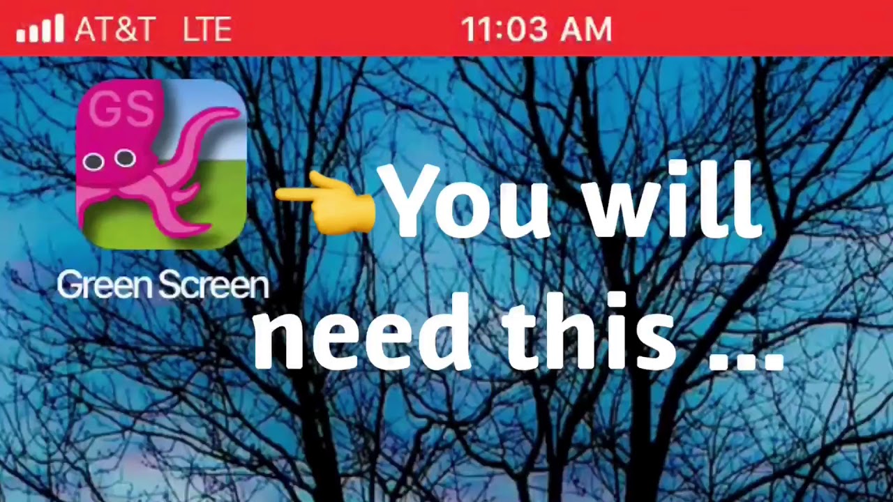 How to create an endless video loop in an iPhone using Green Screen by ...