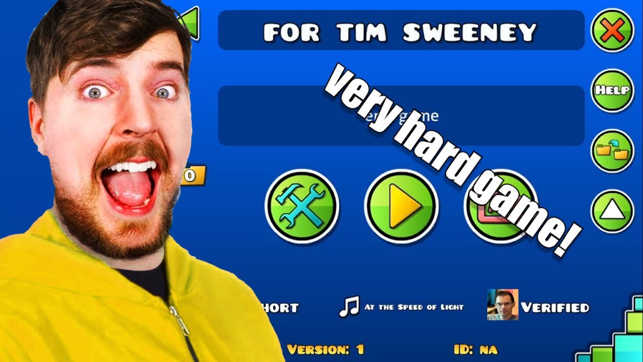omg very hard game (Geometry Dash Gameplay) - YouTube