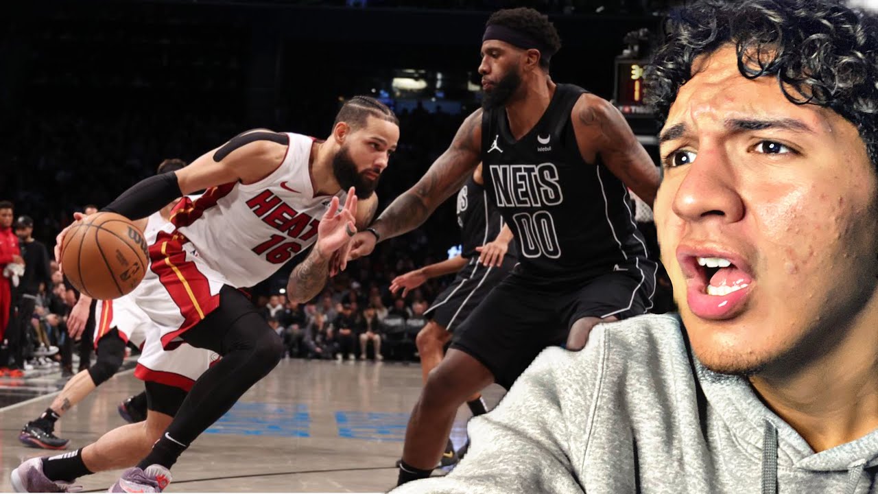 Miami Heat vs Brooklyn Nets Reaction | FULL GAME HIGHLIGHTS - YouTube