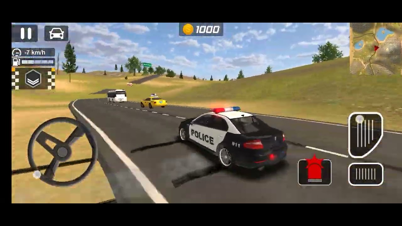 police game Cop simulator Driver game play. upload video gam1154 - YouTube