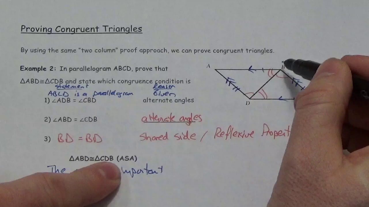 Math 20 2 Proofs Lesson - YouTube