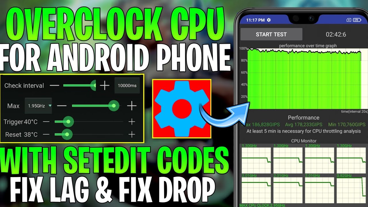 Overclock Cpu Performance With Setedit Codes No Root Get Max Cpu Speed And Max Fps Youtube