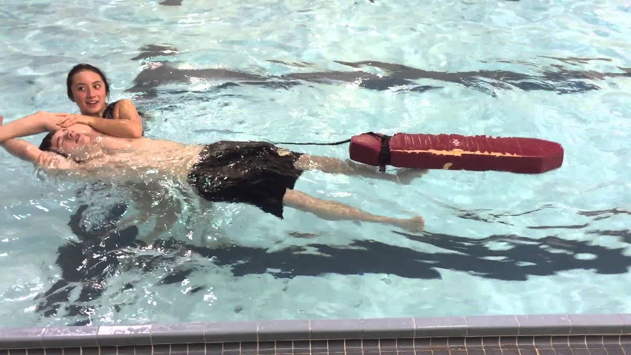 Lifeguard Save/Rescue: Shallow end spinal - YouTube