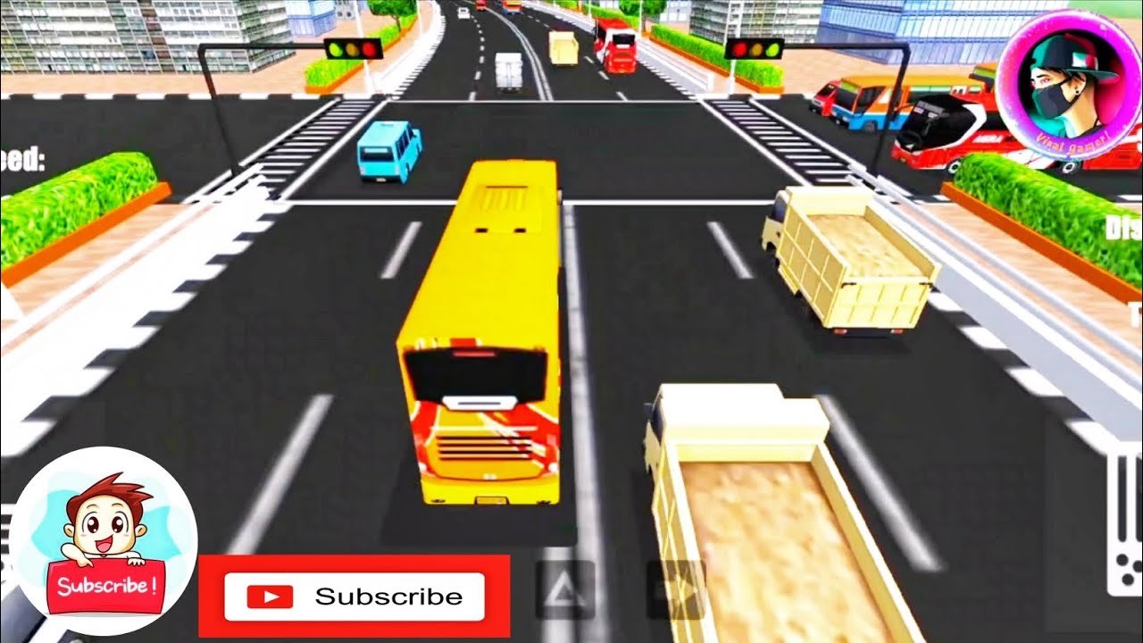 Bus simulator | Bus games, Telolet 3D bus driving | Android iOS ...