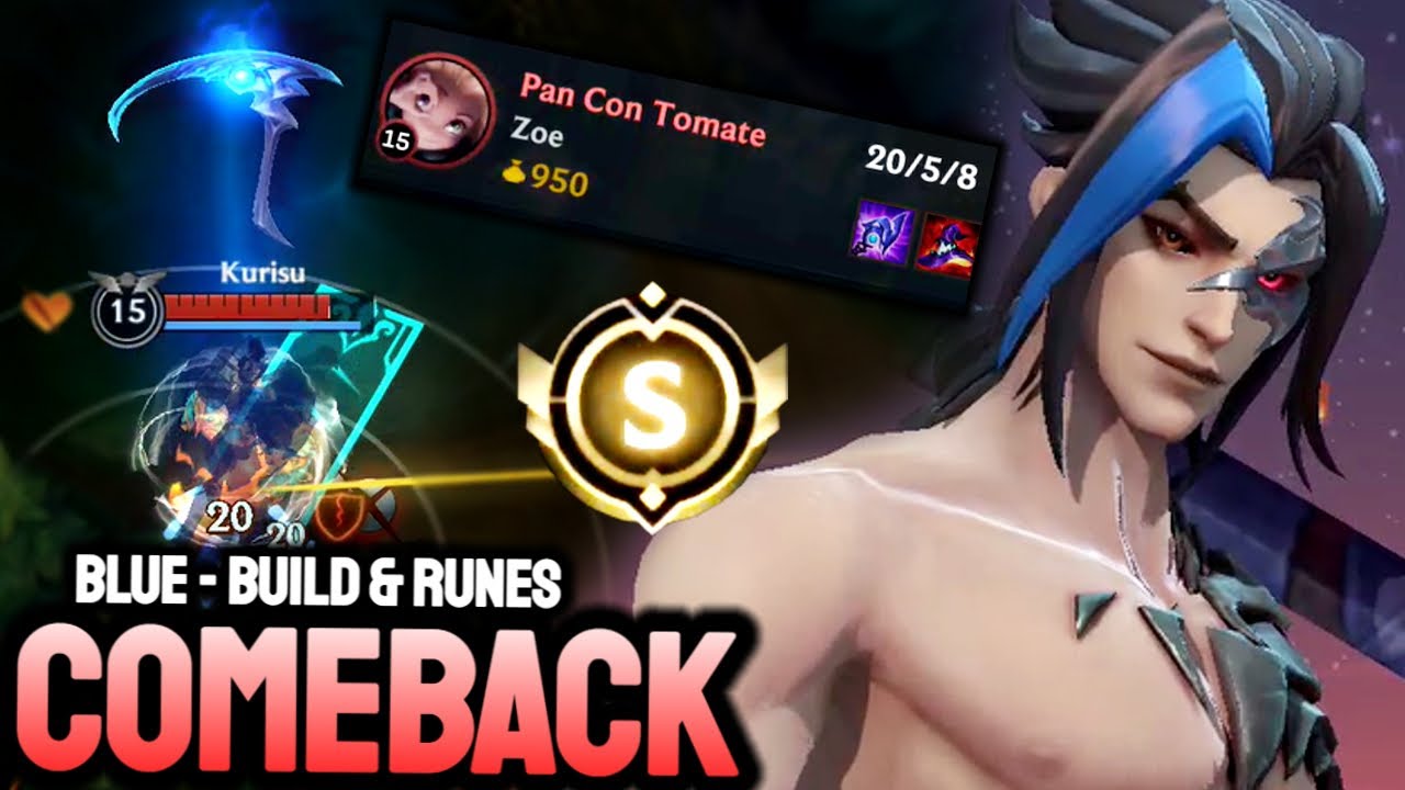 KAYN INSANE COMEBACK vs. FED ZOE!! (S RATED) HARD RANKED & EPIC ...