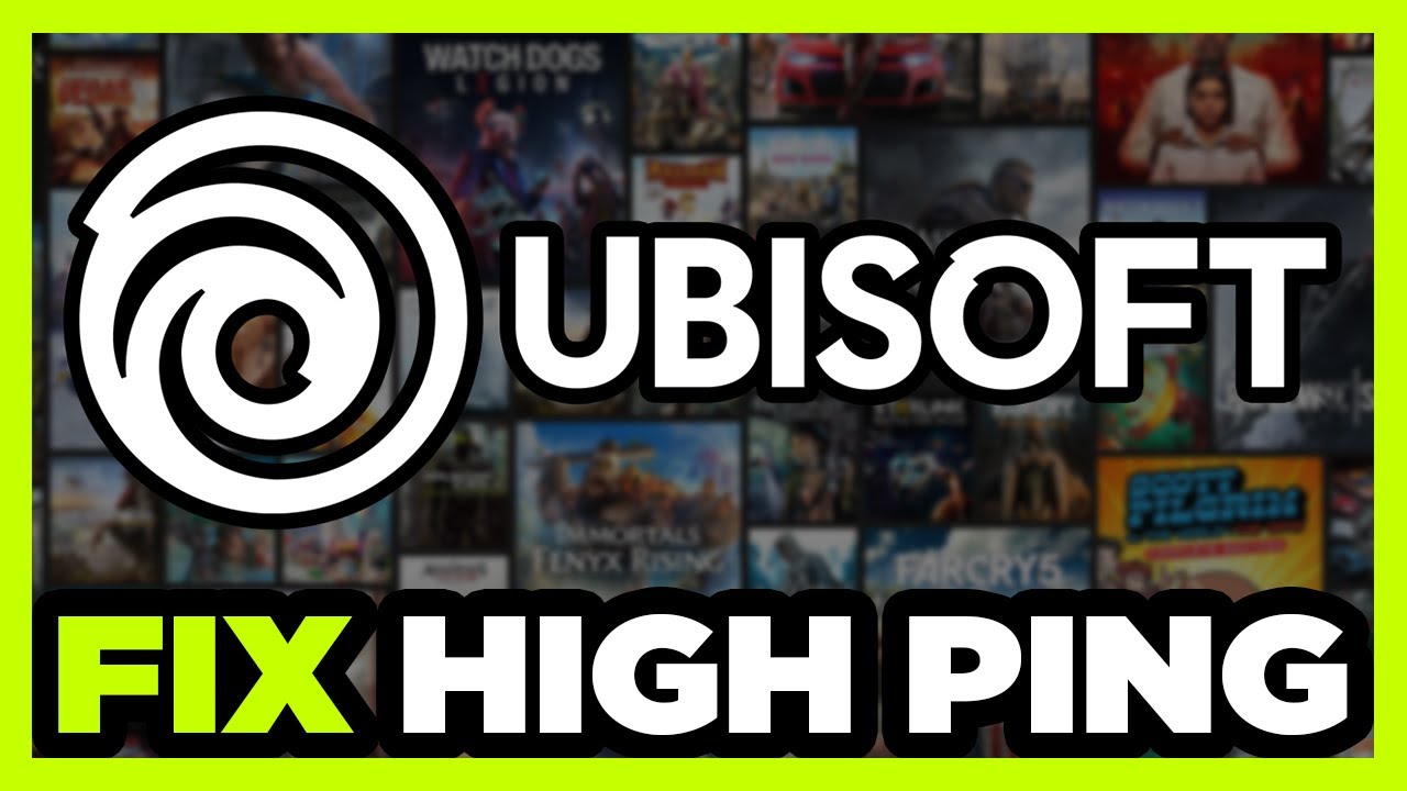 How to FIX Ubisoft Games High Ping! - YouTube