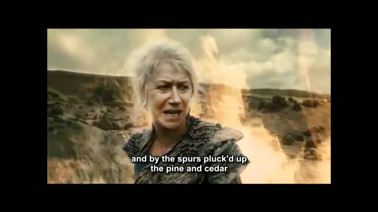 The Tempest - Prospera relinquishes her magic - Helen Mirren - YouTube