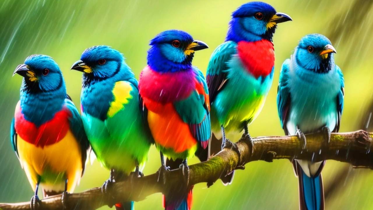 Meet the World's Most Colorful Birds 🌈 Beautiful Nature & Relaxing ...