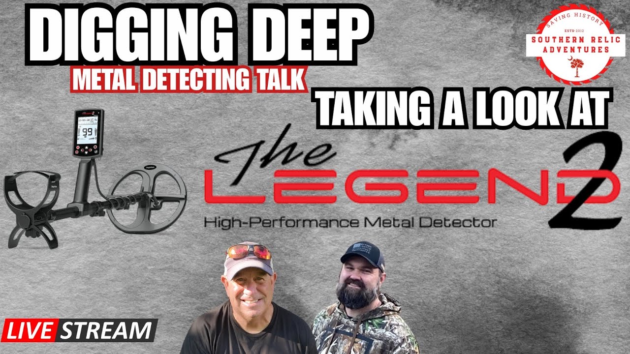 Metal Detecting Talk- Digging Deep Livestream- Taking a Look at The ...