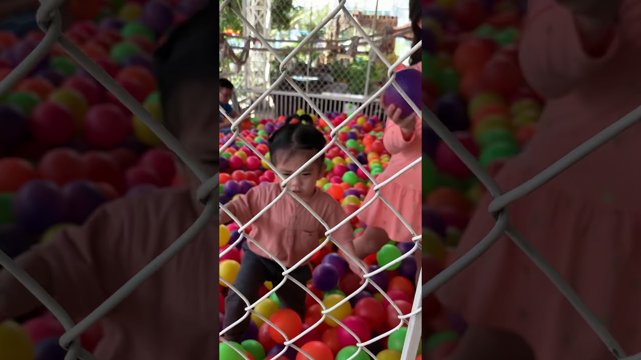 Play in the ball house - YouTube