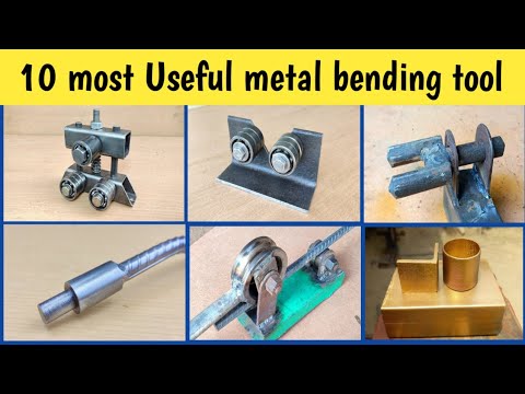10 Most Useful Metal bending tool : Diy workshop tool : Metal bending ...