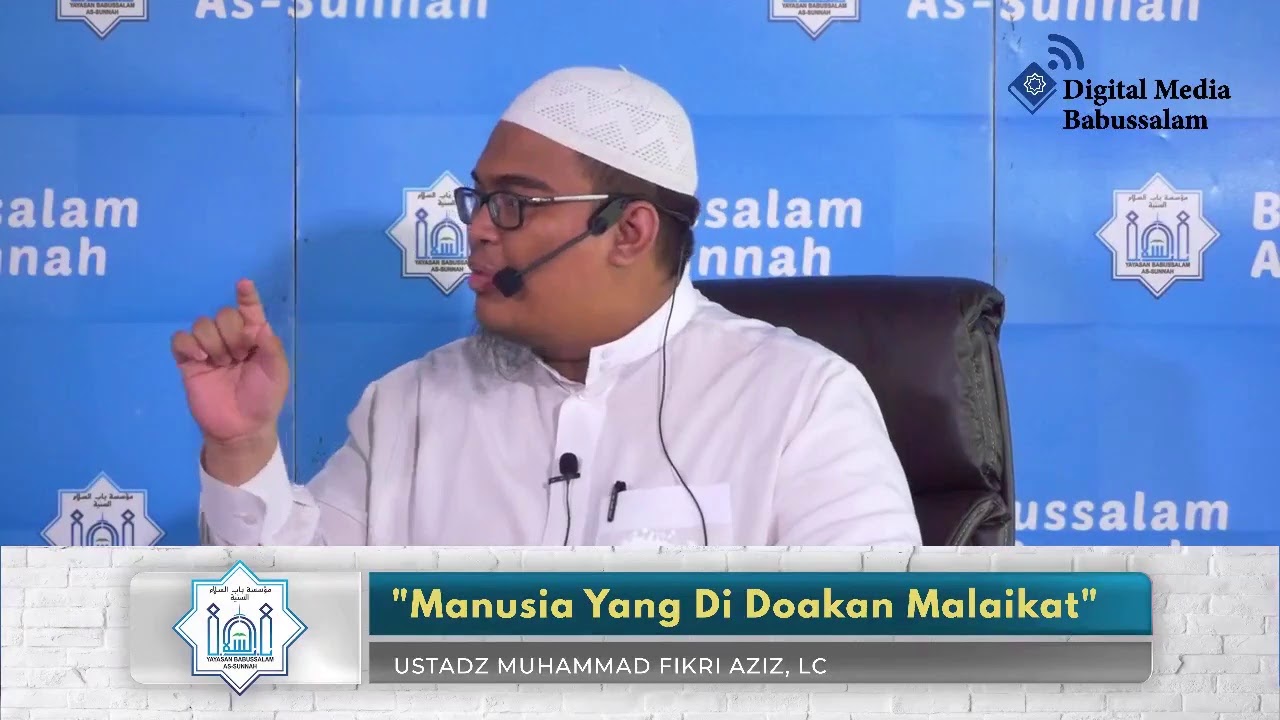 Ustadz Muhammad Fikri Aziz, LC - Manusia Yang Di Doakan Malaikat - YouTube