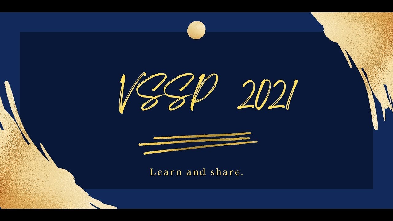 VSSP-2021 Announcement Video - YouTube