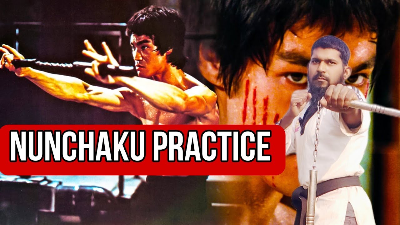 nunchaku practice beginner - YouTube