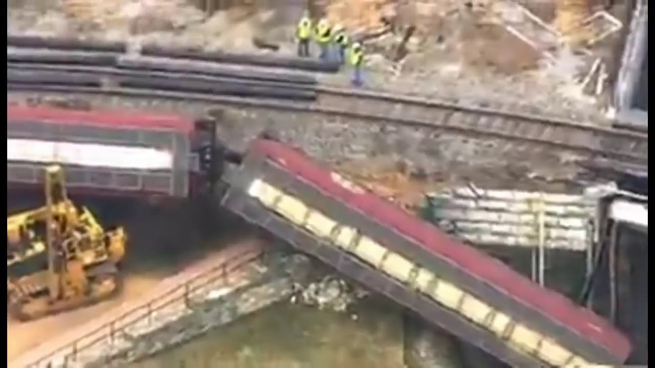 Train Derailment Off Bridge Near Historic Harper's Ferry Outside of ...