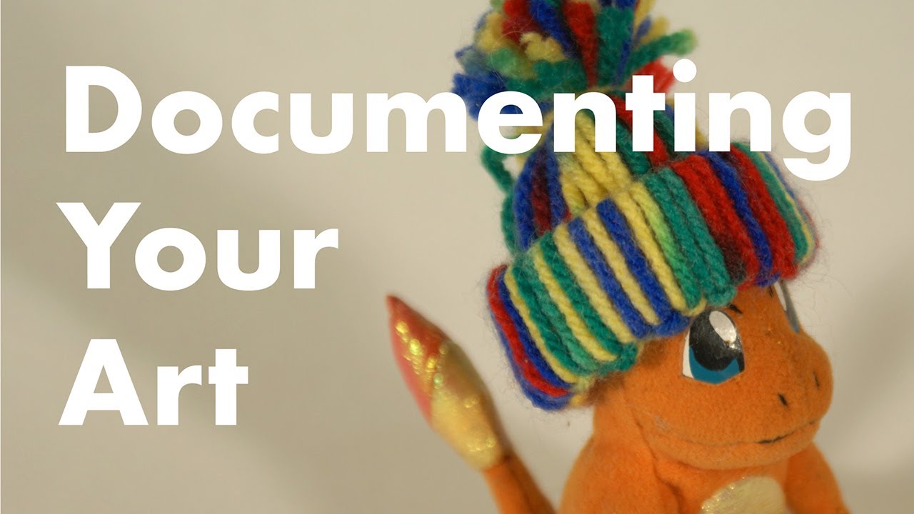 Art Documentation Workshop - Photography, Scanning, Image Editing - YouTube