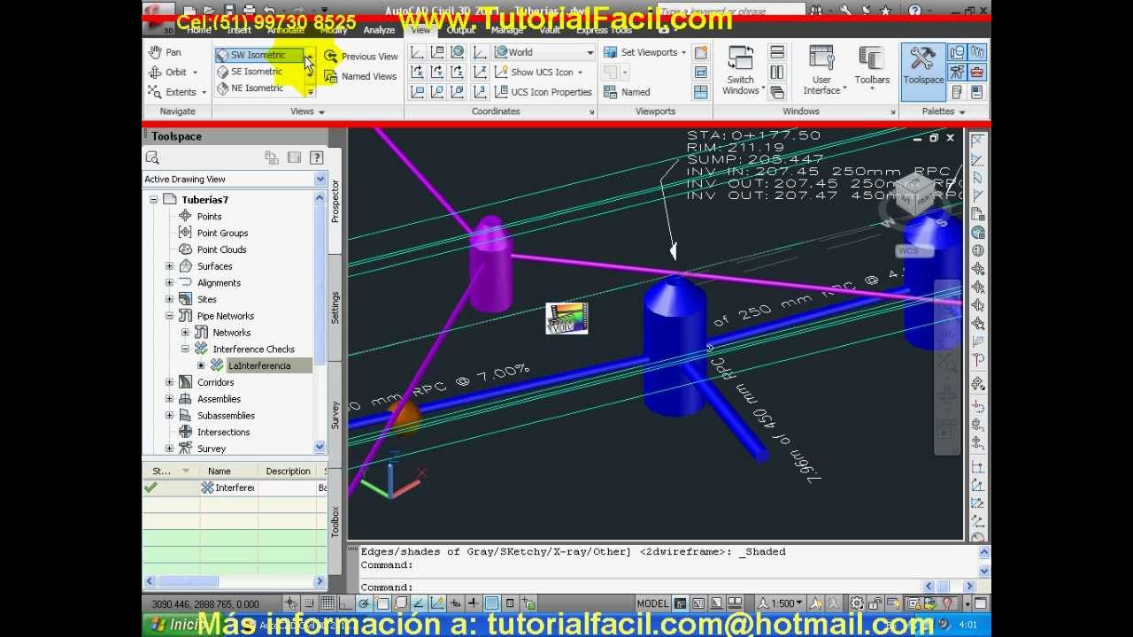 Manual Civil 3D, Tutorial Civil 3D, Curso Civil 3D - YouTube