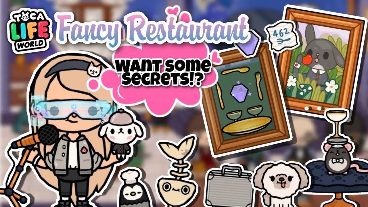 Toca Life World All Secrets in Fancy Restaurant 👀 | Toca Boca - YouTube
