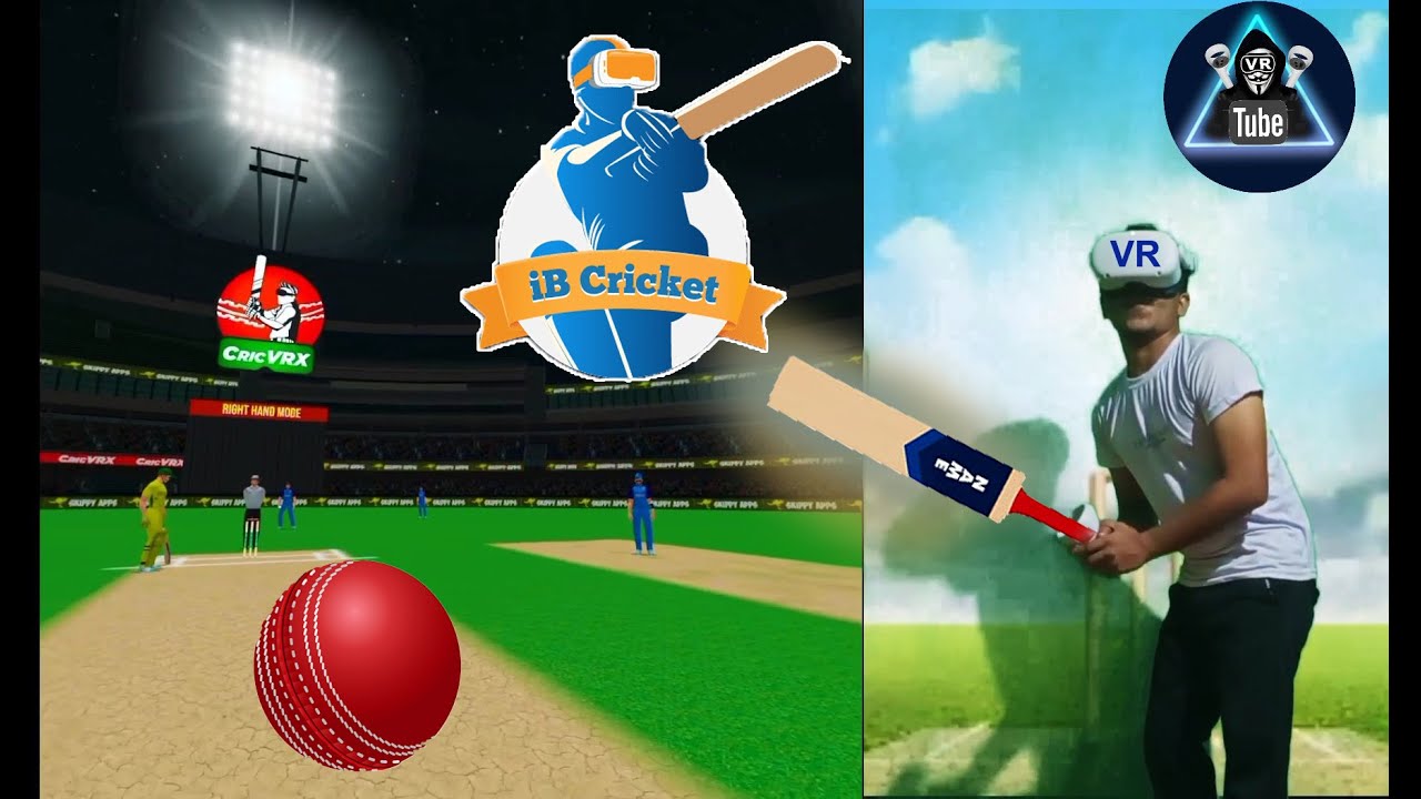 Cricket in VR ! AMAZING!!! Play Cricket In VR- IB Cricket Gameplay ...