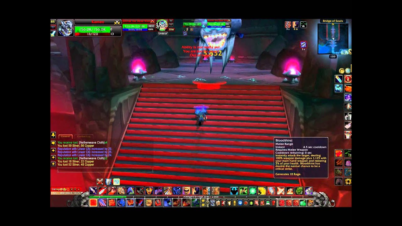 World of Warcraft - The Burning Crusade - Auchindoun Auchenai Crypts ...
